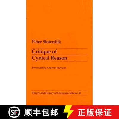 【3-4周达】Critique of Cynical Reason: Volume 40 [9780816615865]