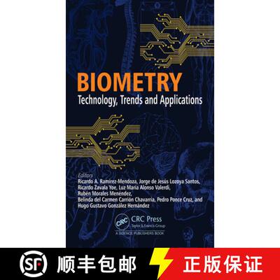 【3-4周达】精装 Biometry: Technology, Trends and Applications [9780367702472]