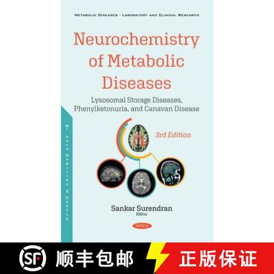【3-4周达】Neurochemistry of Metabolic Diseases: Lysosomal Storage Diseases, Phenylketonuria, and Can... [9781536183399]