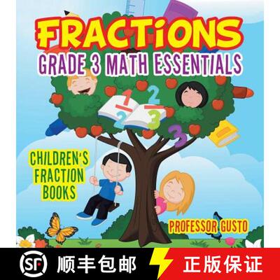 【3-4周达】Fractions Grade 3 Math Essentials: Children's Fraction Books [9781683219590]