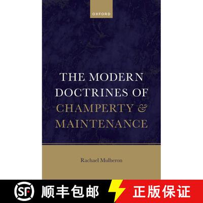 【3-4周达】精装 The Modern Doctrines of Champerty and Maintenance [9780192898739]