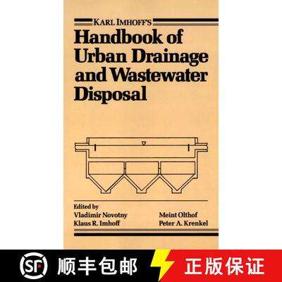 【3-4周达】精装 Handbook Of Urban Drainage And Waste Water Disposal [Wiley土木工程] [9780471810377]
