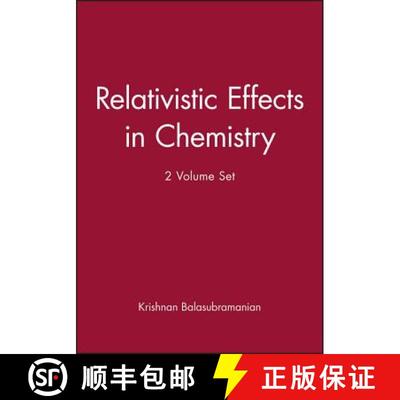 【3-4周达】Relativistic Effects In Chemistry, 2 Vol. Set [Wiley化学化工] [9780471181842]