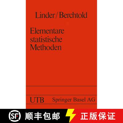 【3-4周达】Elementare statistische Methoden [9783764309053]