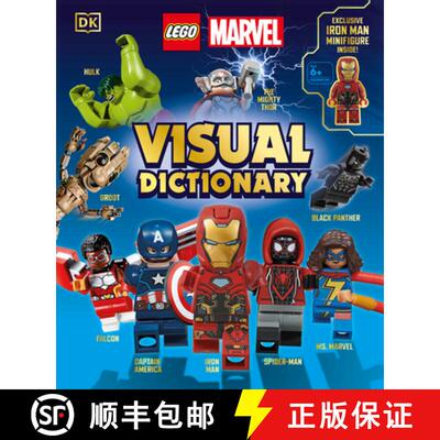 【3-4周达】LEGO Marvel Visual Dictionary: With Exclusive Iron Man Minifigure [9780744084610]