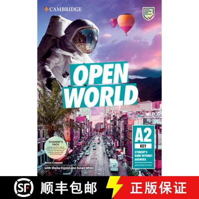 【3-4周达】Open World Key Student's Book Pack (SB wo Answers w Online Practice and WB wo Answers w Au... [9781108666855]