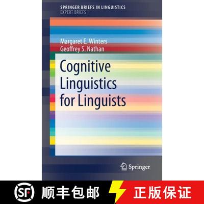 【3-4周达】Cognitive Linguistics for Linguists [9783030336035]