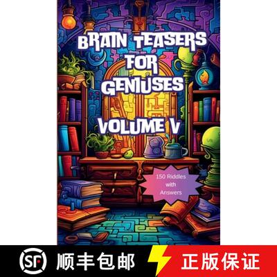 【3-4周达】Brain Teasers for Geniuses : Volume V [9798348126780]