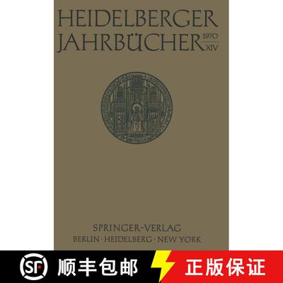 【3-4周达】Heidelberger Jahrbücher [9783540051503]