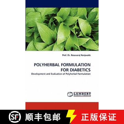 预订 Polyherbal Formulation for Diabetics [9783844318586]