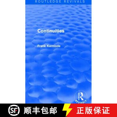 【3-4周达】Continuities (Routledge Revivals) [9781138840720]