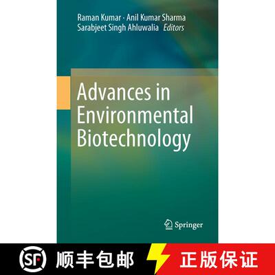 【3-4周达】Advances in Environmental Biotechnology [9789811040405]