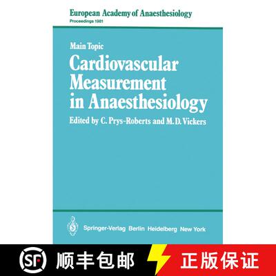 【3-4周达】Cardiovascular Measurement in Anaesthesiology [9783540117193]