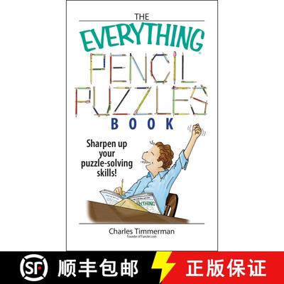 【3-4周达】The Everything Pencil Puzzles Book : Sharpen Up Your Puzzle-Solving Skills! [9781593375843]