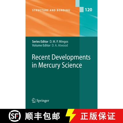 【3-4周达】精装 Recent Developments in Mercury Science [9783540312543]