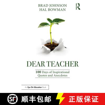 【3-4周达】Dear Teacher: 100 Days of Inspirational Quotes and Anecdotes [9780367622213]