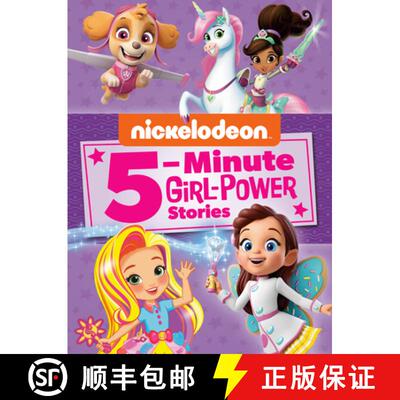 【3-4周达】精装 Nickelodeon 5-Minute Girl-Power Stories (Nickelodeon) [9781984894908]
