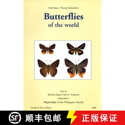 预订 Butterflies of the World, Part 29: Hesperiidae I, Hesperiidae of the Philippine Islands [9783937783413]