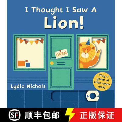 【3-4周达】I Thought I Saw a Lion! [9780763699468]