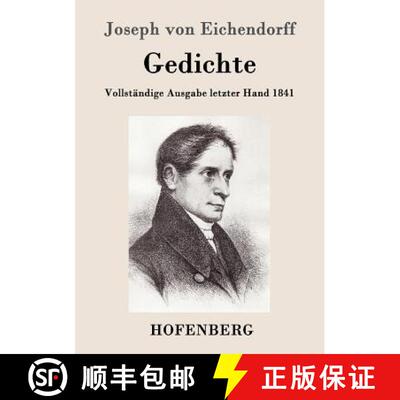 【3-4周达】Gedichte: Vollstandige Ausgabe letzter Hand 1841 [9783843099370]