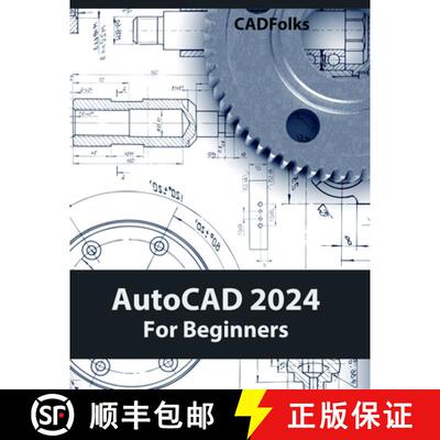 【3-4周达】AutoCAD 2024 For Beginners (Colored) [9788196053970]