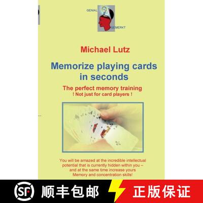 【3-4周达】Memorize playing cards in seconds: The perfect memory training - not just for card players [9783769399363]