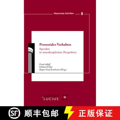 【3-4周达】精装 Prosoziales Verhalten – Spenden in interdisziplinärer Perspektive [9783828205079]