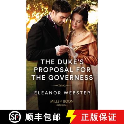 【3-4周达】The Duke's Proposal For The Governess [9780263305371]