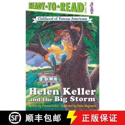 【3-4周达】Helen Keller and the Big Storm: Childhood of Famous Americans [9780689841040]