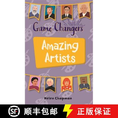 【3-4周达】Reading Planet KS2 - Game-Changers: Amazing Artists - Level 6: Jupiter/Blue band [9781510454071]