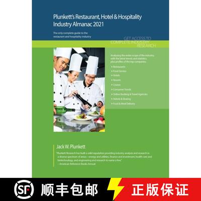 预订 Plunkett's Restaurant, Hotel & Hospitality Industry Almanac 2021: Restaurant, Hotel & Hospitalit... [9781628315684]