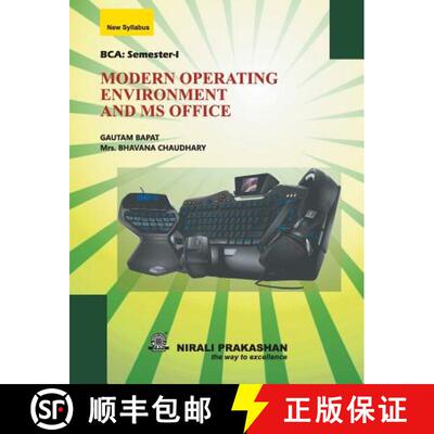 【3-4周达】MODERN OPERATING ENVIRONMENT AND MS OFFICE [9789383073405]