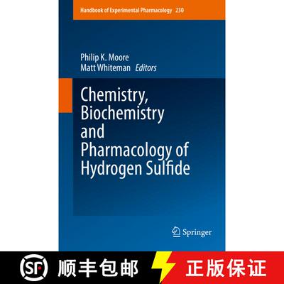 【3-4周达】精装 Chemistry, Biochemistry and Pharmacology of Hydrogen Sulfide [9783319181431]