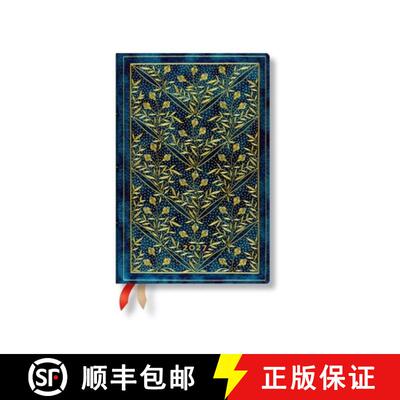 【3-4周达】2027 Wildflower Song Mini Hardcover 12-Month Daily Planner, 416pg, 80gsm by Paperblanks [9780349716329]