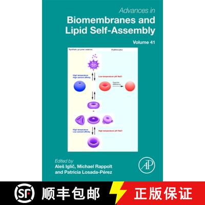【3-4周达】Advances in Biomembranes and Lipid Self-Assembly: Volume 41 [9780443428210]