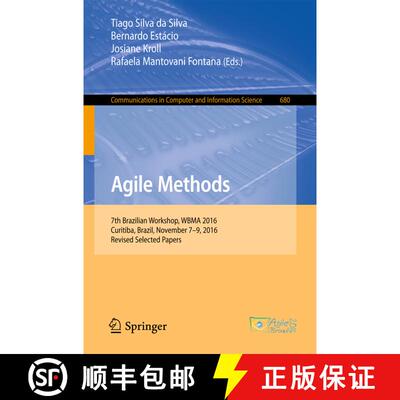 【3-4周达】Agile Methods : 7th Brazilian Workshop, WBMA 2016, Curitiba, Brazil, November 7-9, 2016, R... [9783319559063]