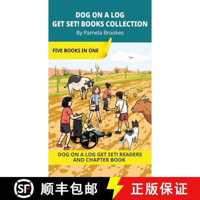 【3-4周达】精装 DOG ON A LOG Get Set! Books Collection: Decodable Series for Learning to Read. For Ea... [9781648311246]