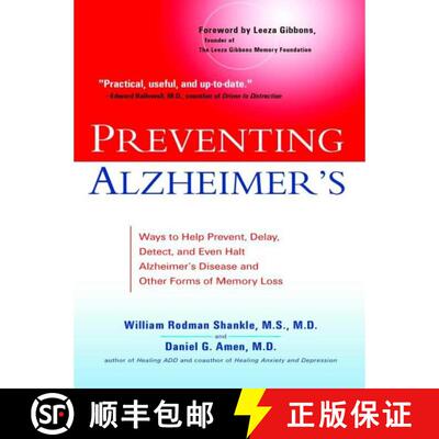 【3-4周达】Preventing Alzheimer's: Ways to Help Prevent, Delay, Detect, and Even Halt Alzheimer's Dis... [9780399531606]