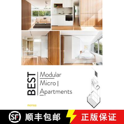 【3-4周达】精装 Best Modular Micro Apartments [9788417557164]