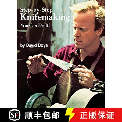 【3-4周达】Step-By-Step Knifemaking: You Can Do It! [9780615116594]