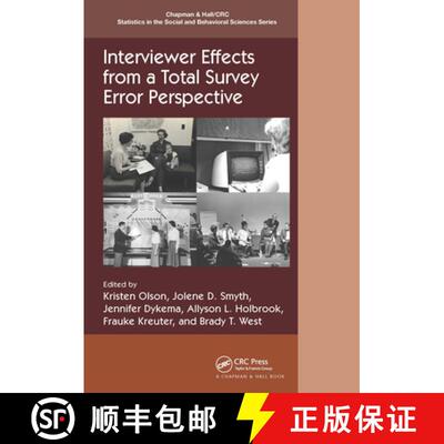 【3-4周达】Interviewer Effects from a Total Survey Error Perspective [9781032241517]