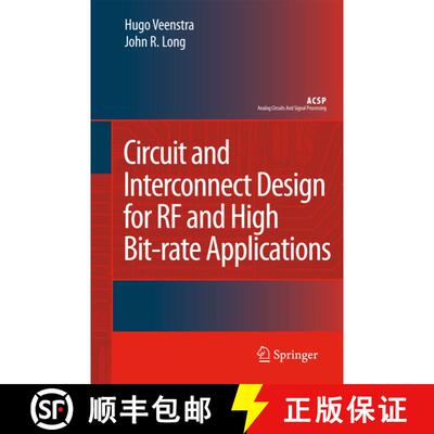 【3-4周达】精装 Circuit and Interconnect Design for RF and High Bit-rate Applications [9781402068829]