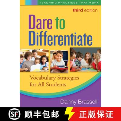 【3-4周达】Dare to Differentiate, Third Edition: Vocabulary Strategies for All Students [9781609180058]