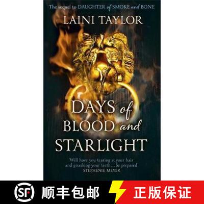 【3-4周达】Days of Blood and Starlight: The Sunday Times Bestseller. Daughter of Smoke and Bone Trilo... [9781444722703]