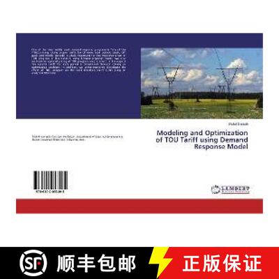 预订 Modeling and Optimization of TOU Tariff using Demand Response Model [9786202053495]