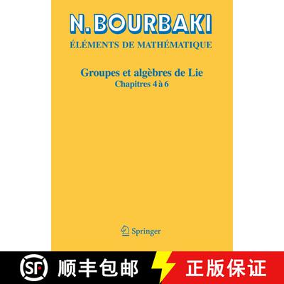 【3-4周达】Groupes et algèbres de Lie : Chapitres 4, 5 et 6 [9783540344902]
