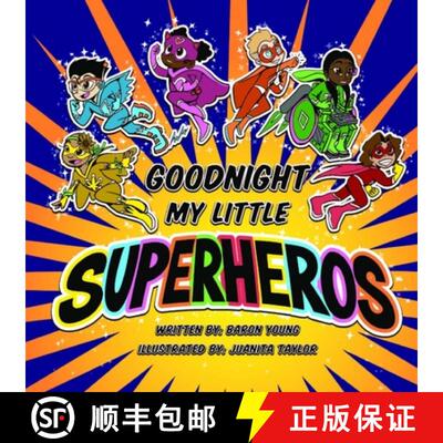 【3-4周达】Good Night My Little Superheros [9798985307504]