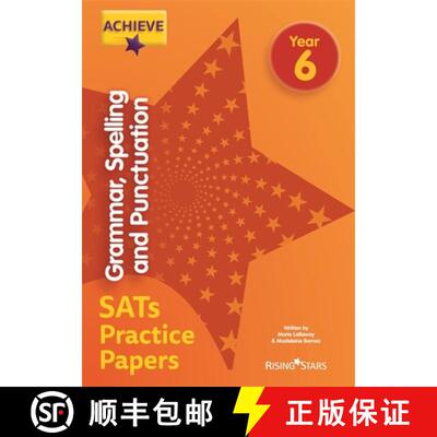 【3-4周达】Achieve Grammar, Spelling and Punctuation SATs Practice Papers Year 6 [9781510442917]