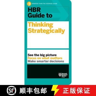 【3-4周达】HBR Guide to Thinking Strategically (HBR Guide Series) [9781633696952]