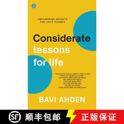 【3-4周达】Considerate Lessons for Life [9789358191615]